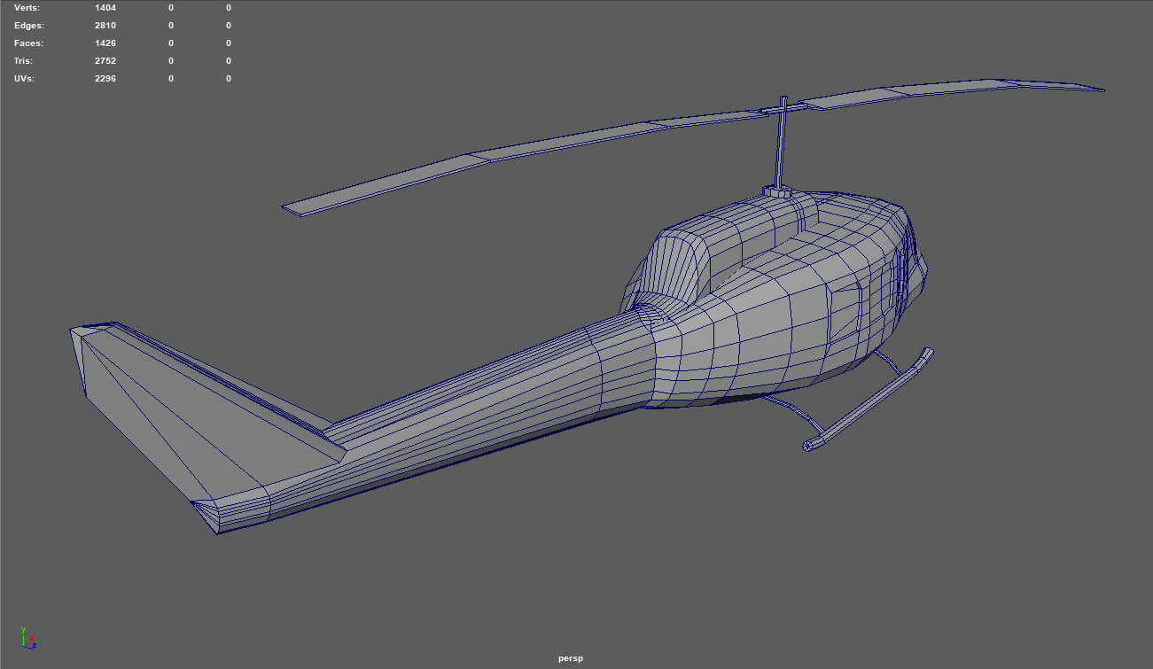 Low Poly Plane 03 - 3D Model by ViperJr3D