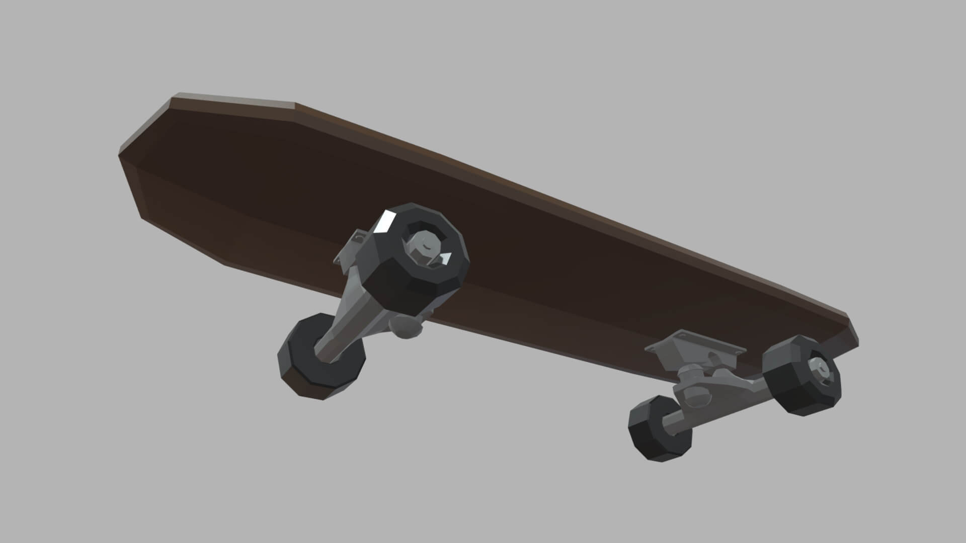 Low Poly Skate 02 - 3D Model by ViperJr3D