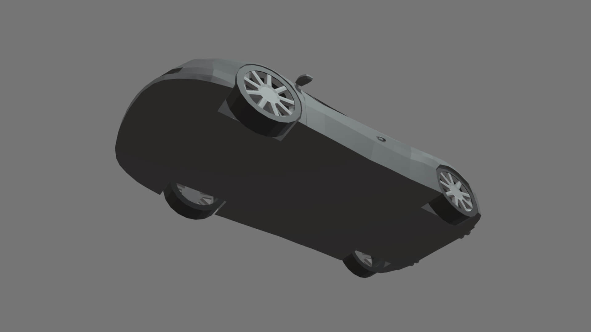 Low Poly Sport Car 01 - 3D Model by ViperJr3D