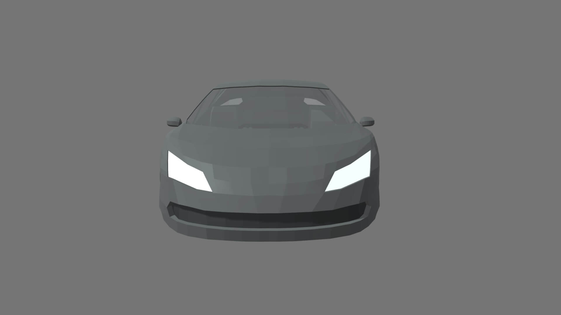 Low Poly Sport Car 01 - 3D Model by ViperJr3D