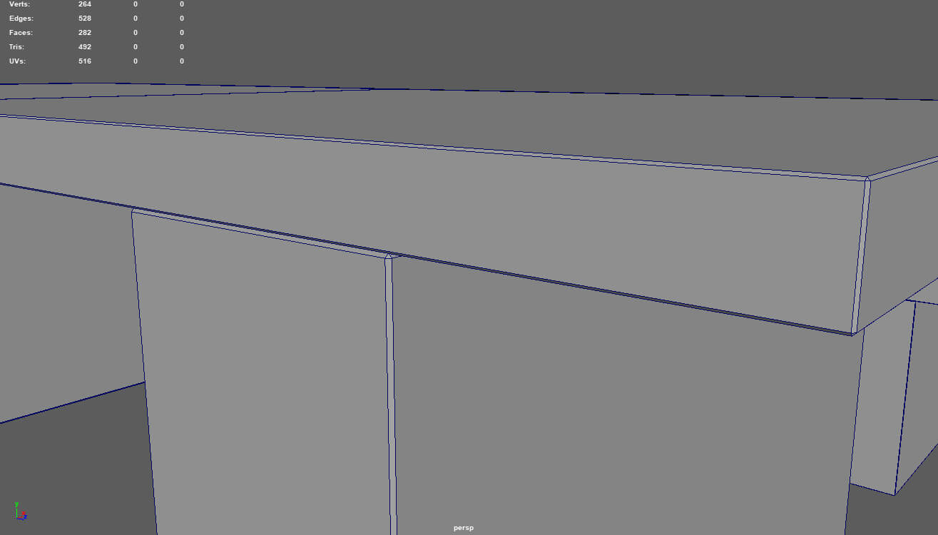 Low Poly Stone Bench - 3D Model by ViperJr3D