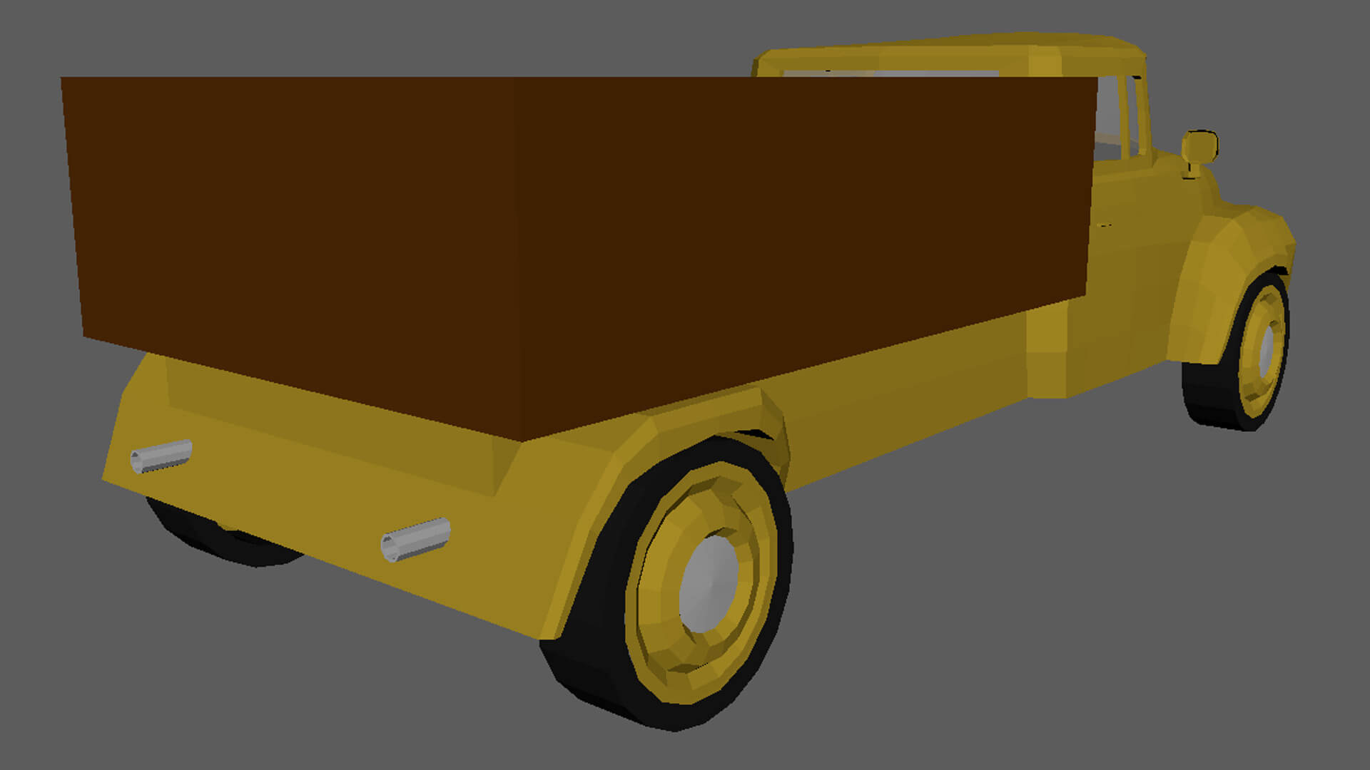 Low Poly Truck 01 - 3D Model by ViperJr3D