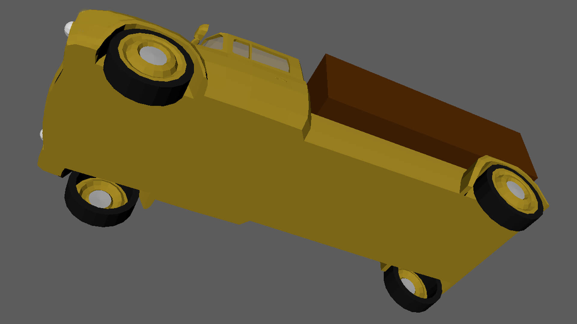 Low Poly Truck 01 - 3D Model by ViperJr3D