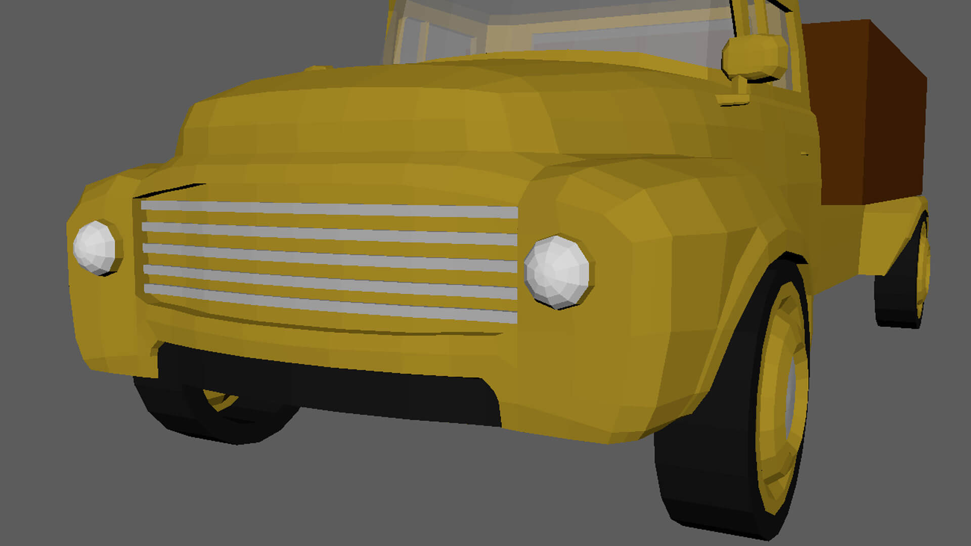 Low Poly Truck 01 - 3D Model by ViperJr3D