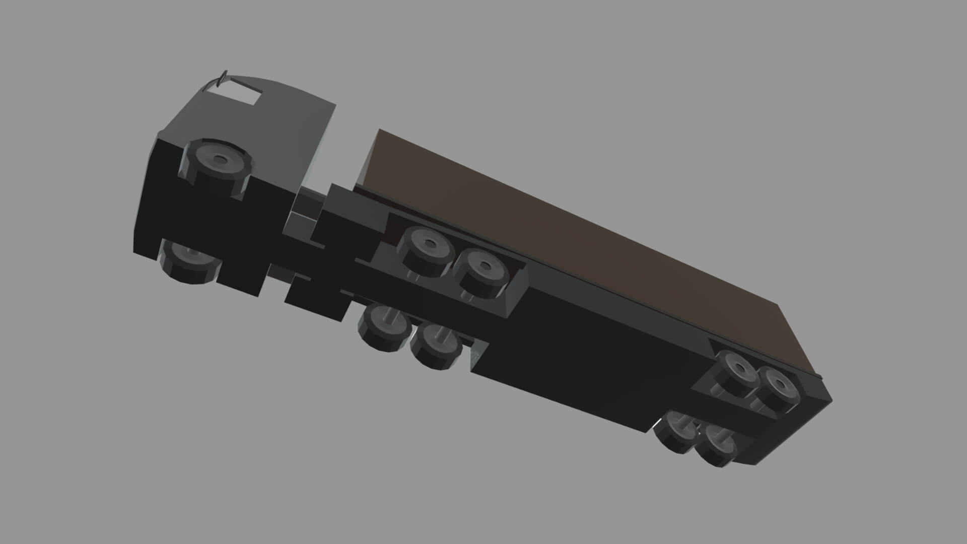 Low Poly Truck 02 - 3D Model by ViperJr3D