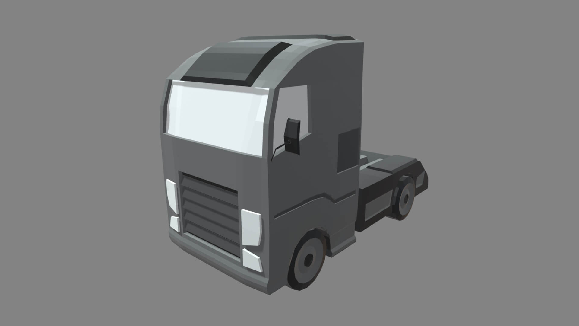 Low Poly Truck 03 - 3D Model by ViperJr3D