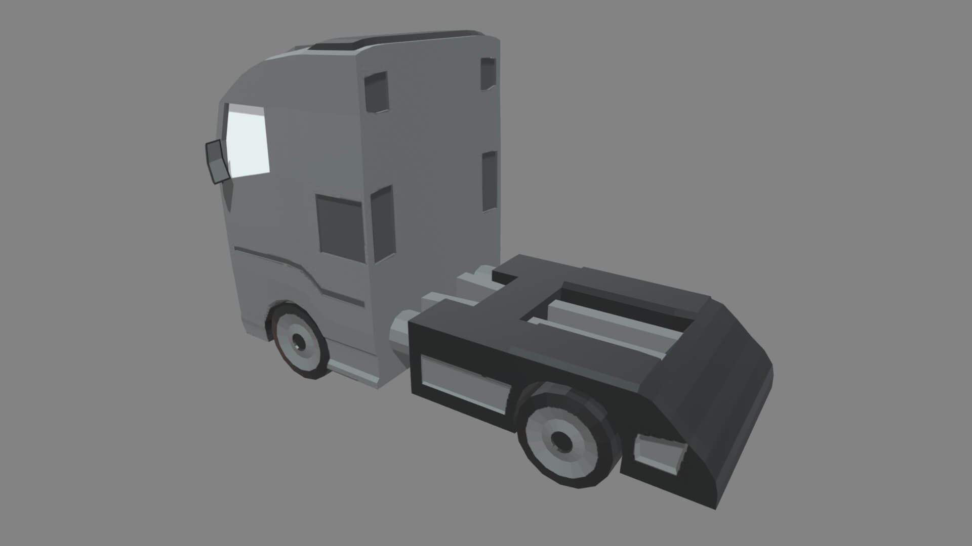 Low Poly Truck 03 - 3D Model by ViperJr3D
