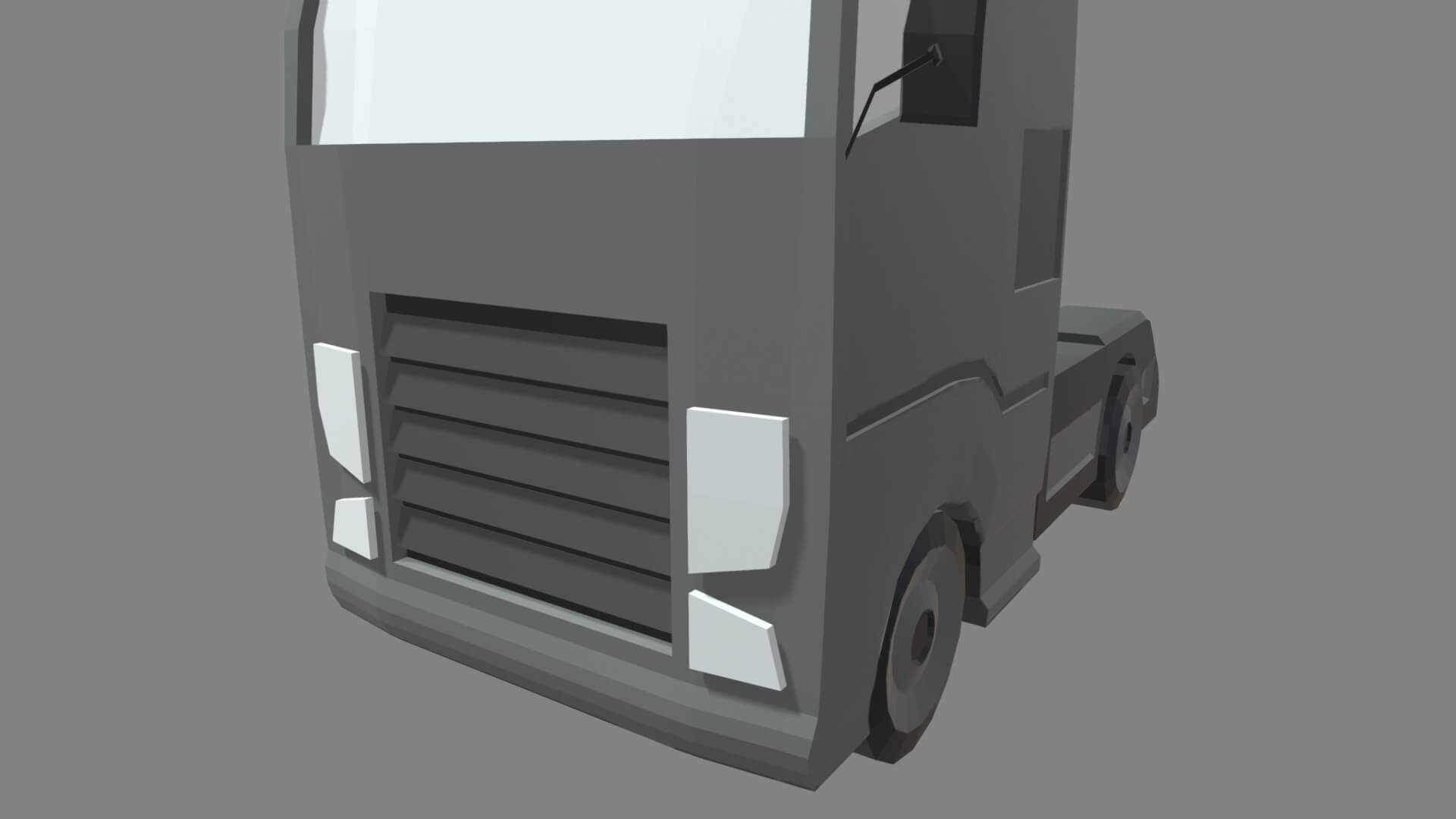 Low Poly Truck 03 - 3D Model by ViperJr3D