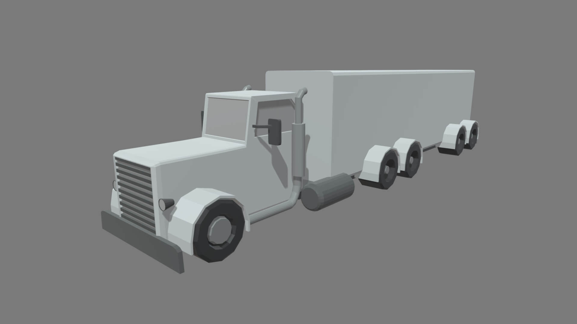 Low Poly Truck 04 - 3D Model by ViperJr3D