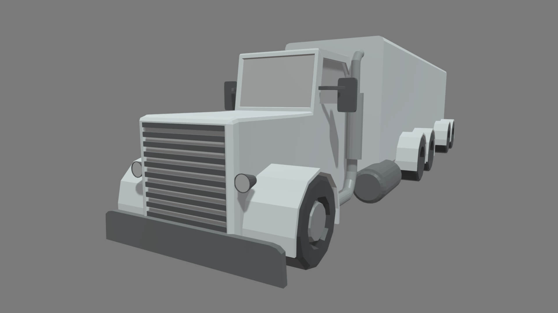 Low Poly Truck 04 - 3D Model by ViperJr3D