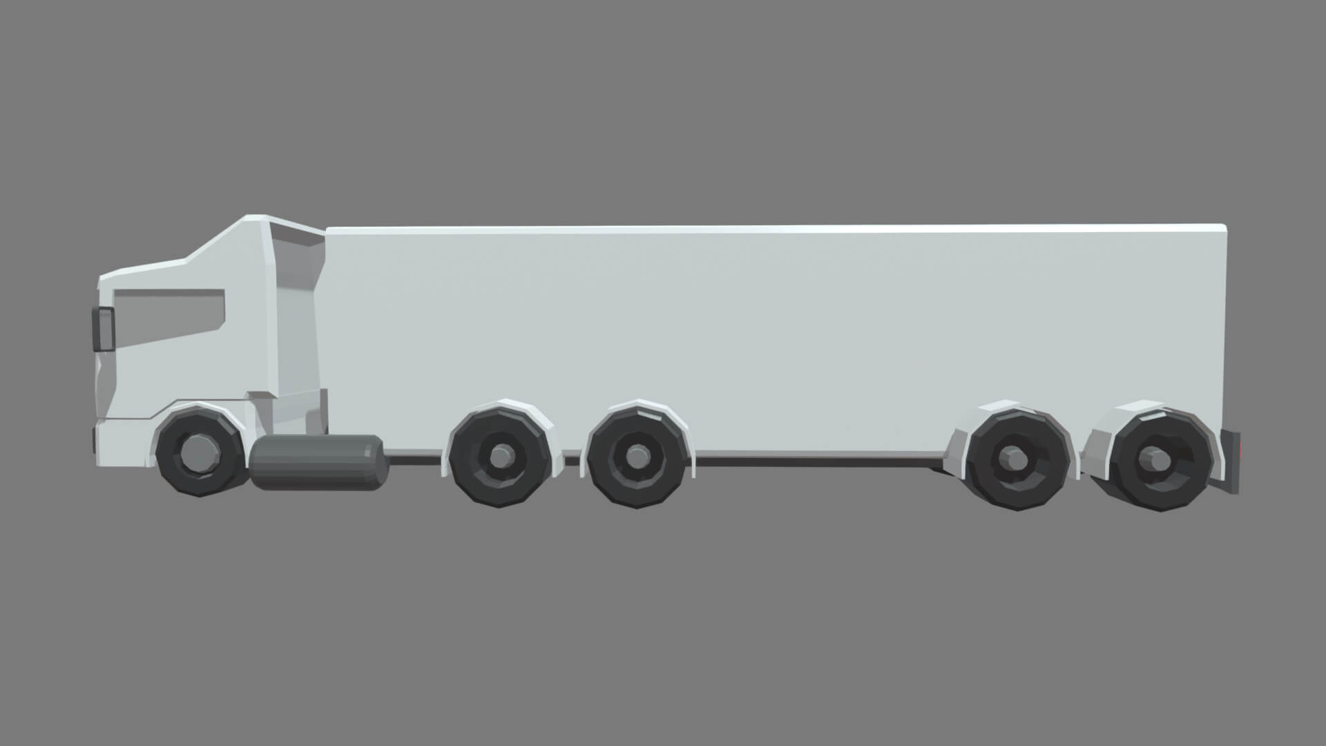 Low Poly Truck 05 - 3D Model by ViperJr3D