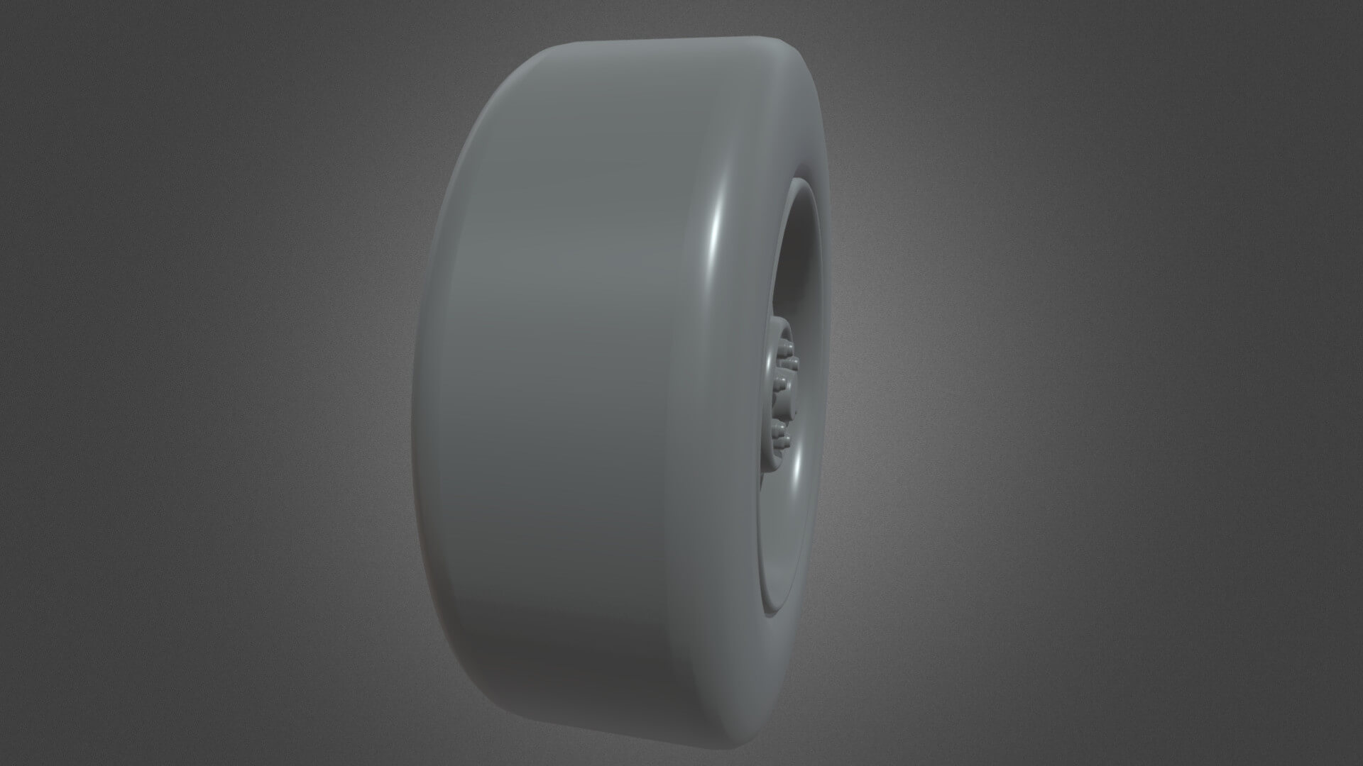 Low Poly Wheel 01 - 3D Model by ViperJr3D