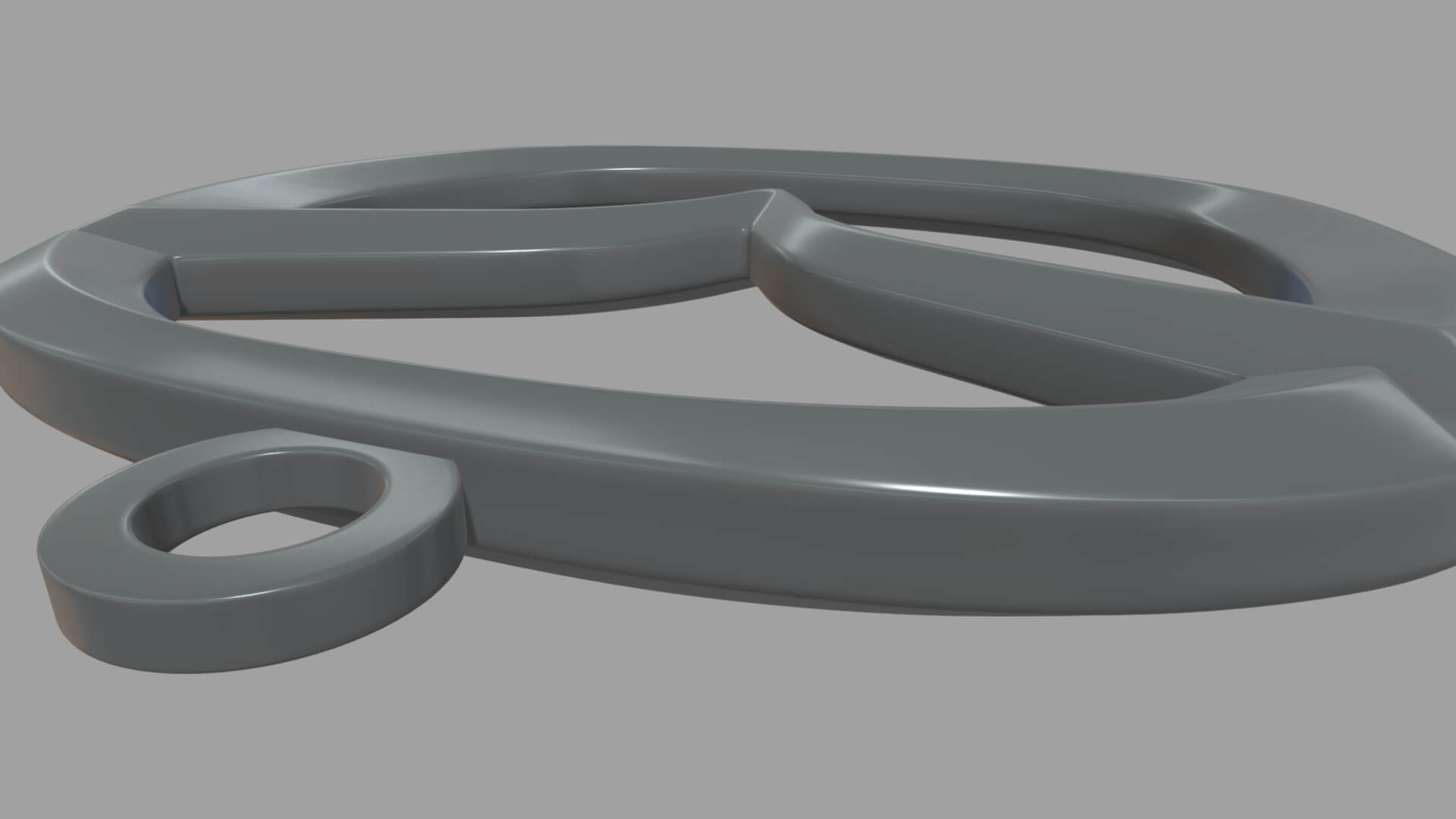 Mazda Key Ring Chain - 3D Model by ViperJr3D