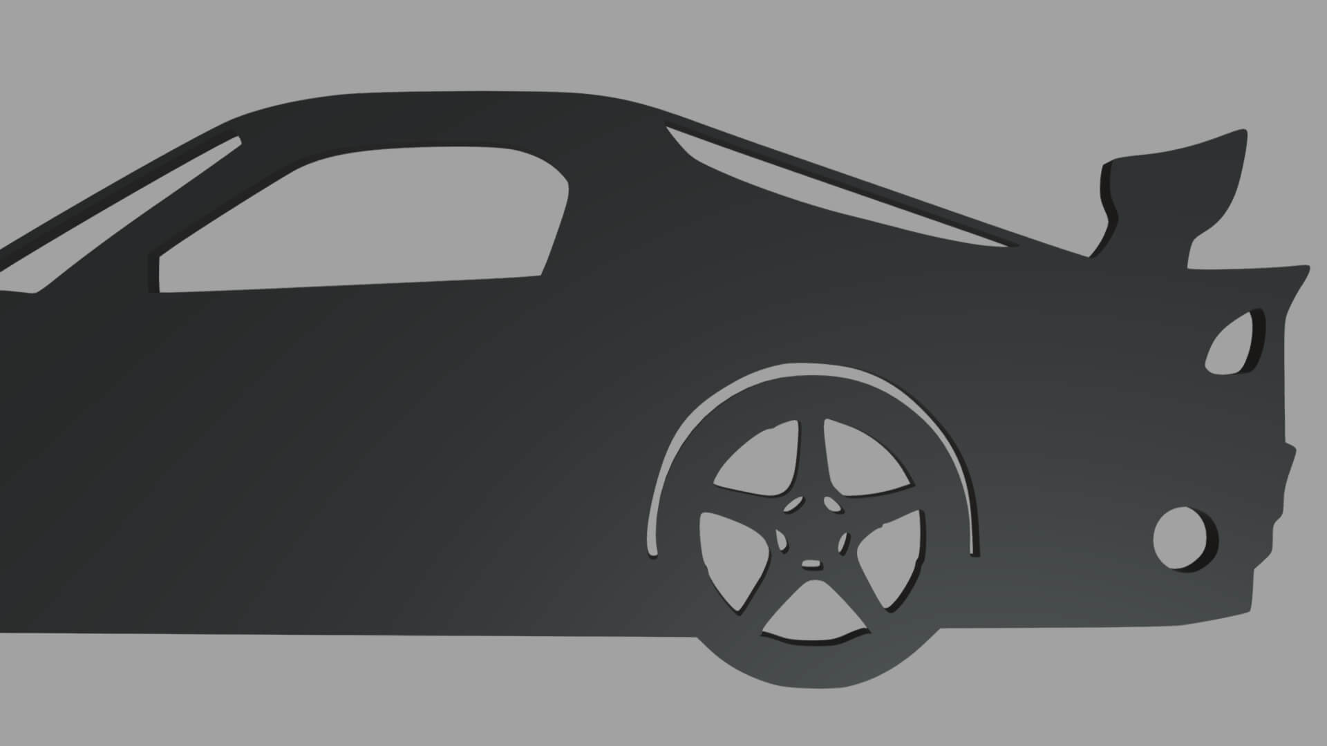 Mazda RX7 Veilside Fortune Tokyo Drift Coupe 2007 Key Ring - 3D Model ...