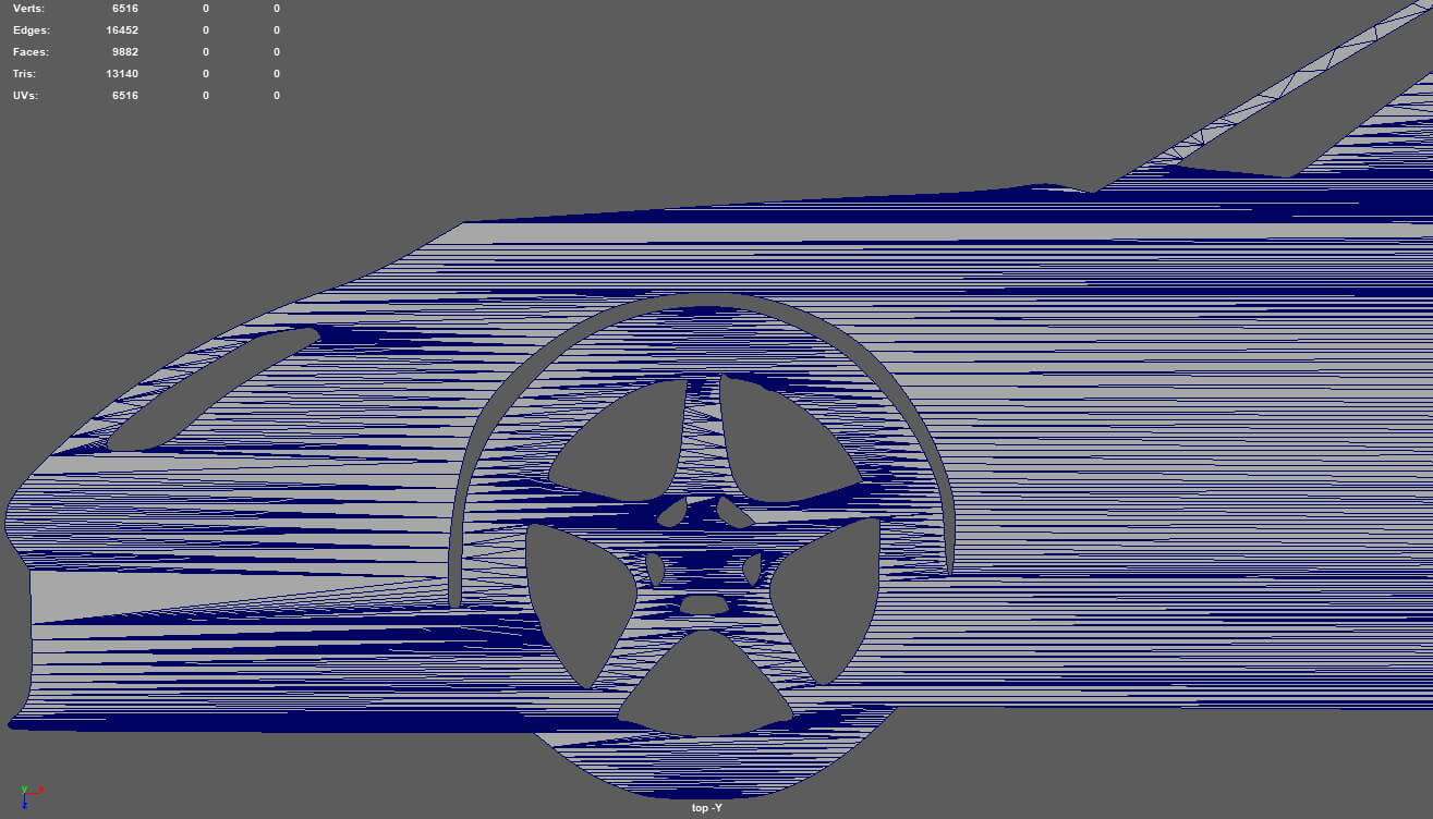 Mazda RX7 Veilside Fortune Tokyo Drift Coupe 2007 Key Ring - 3D Model ...