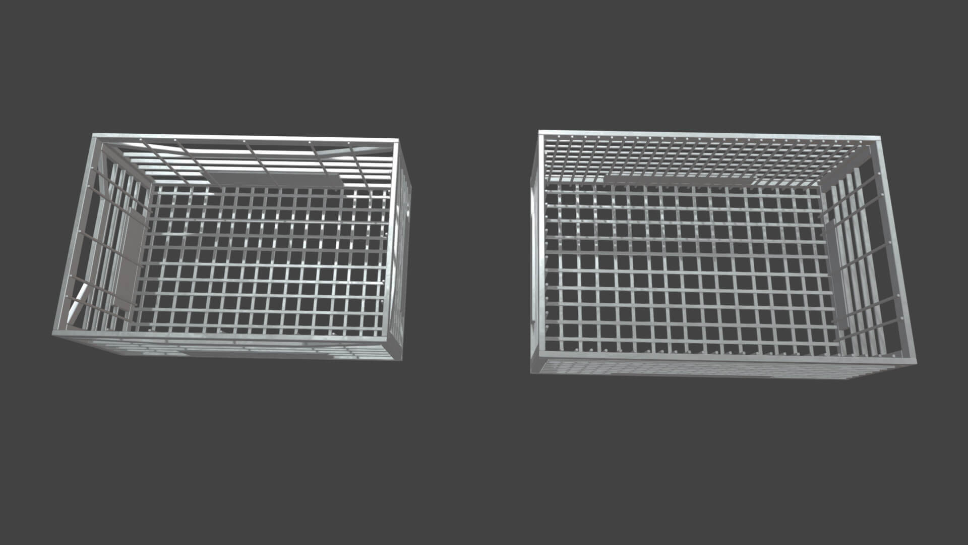 Metallic Cages - 3D Model by ViperJr3D