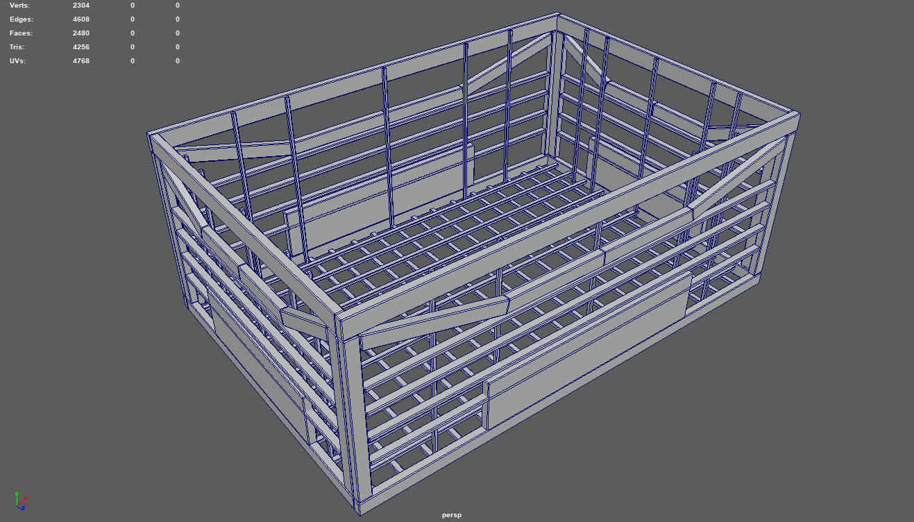 Metallic Cages - 3D Model by ViperJr3D