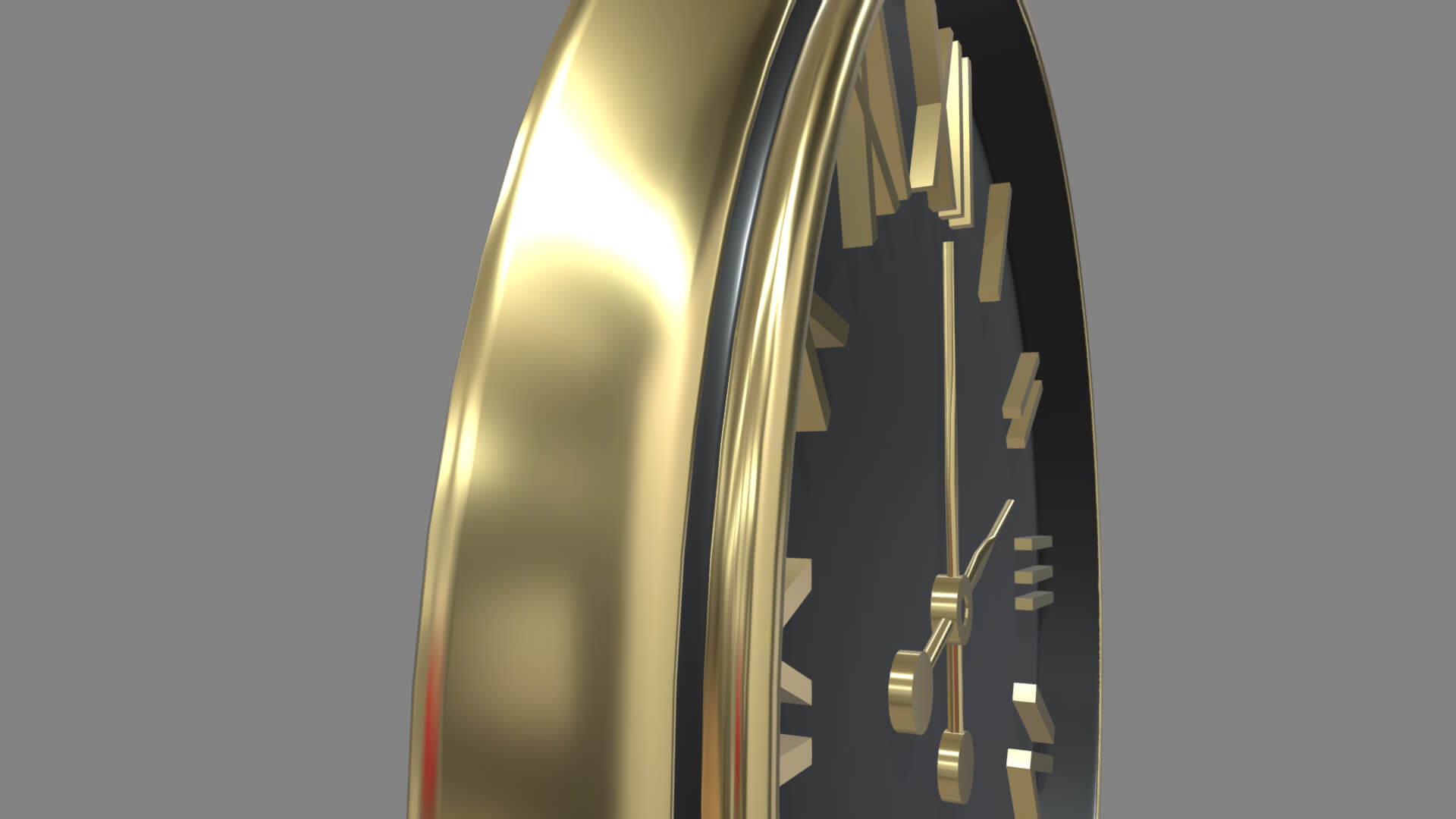 Modern Luxury Clock 01 - 3D Model by ViperJr3D