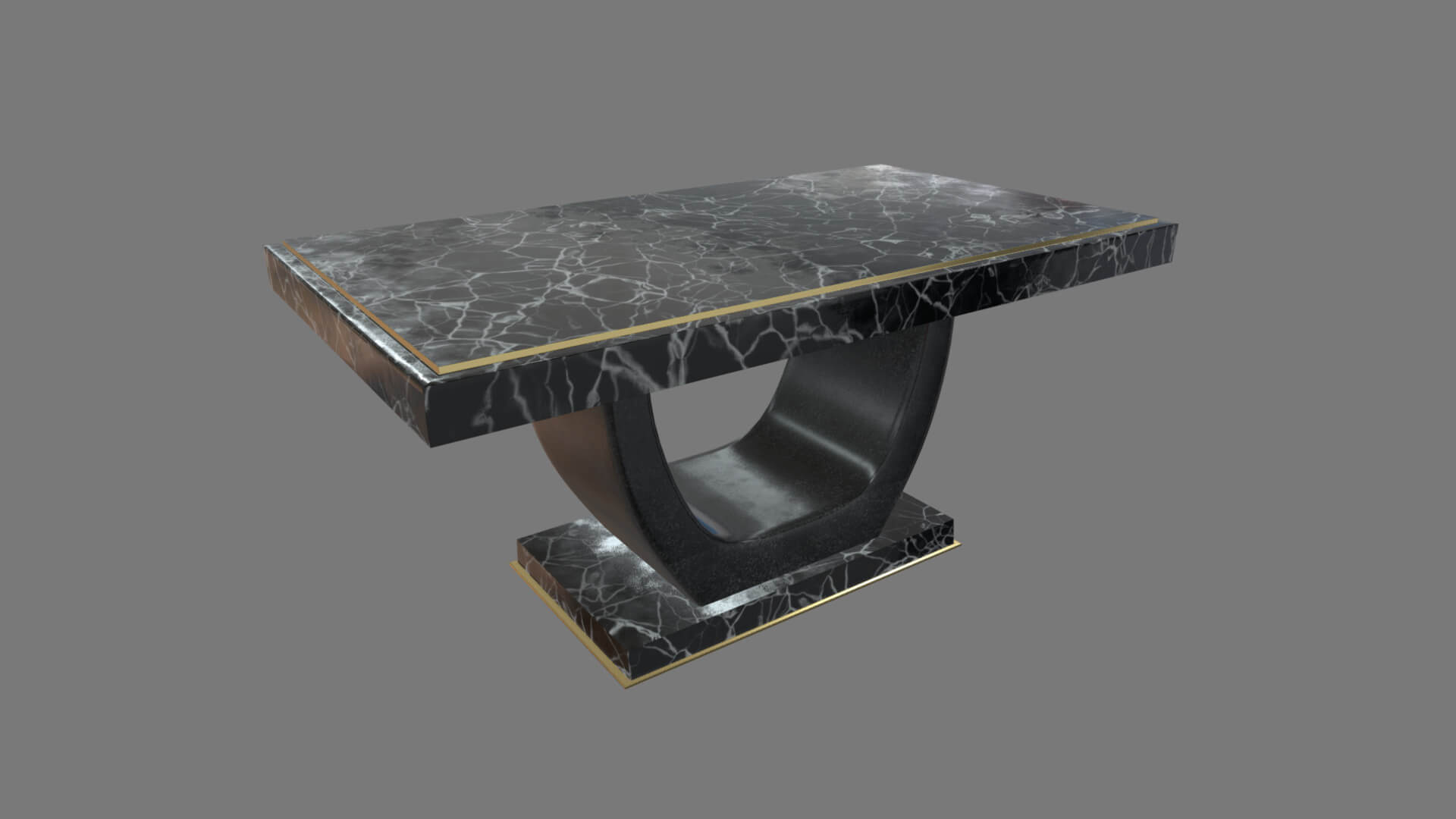 Modern Luxury Dinner Table - 3D Model by ViperJr3D