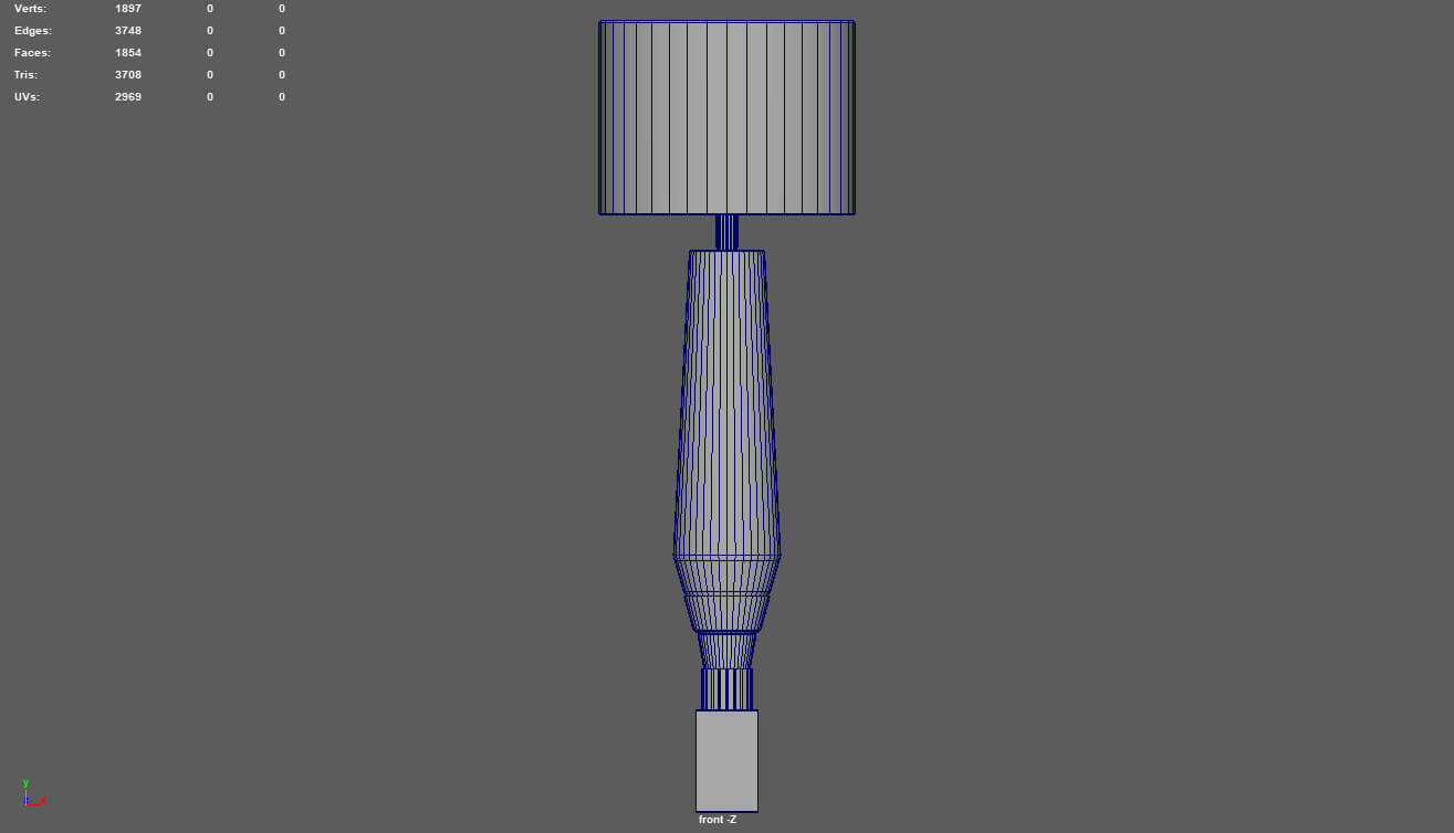 Modern Luxury Lamp 01 - 3D Model by ViperJr3D