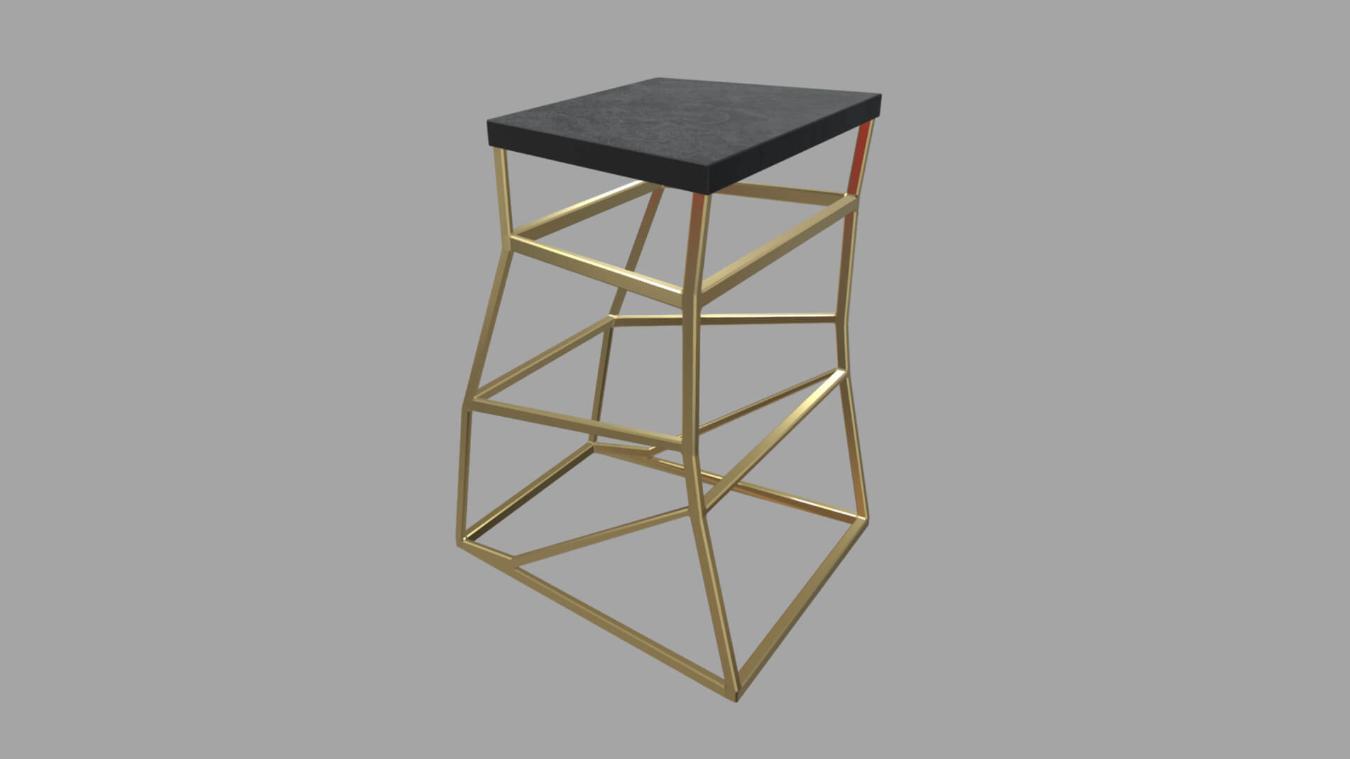 Modern Luxury Stool 01 - 3D Model by ViperJr3D