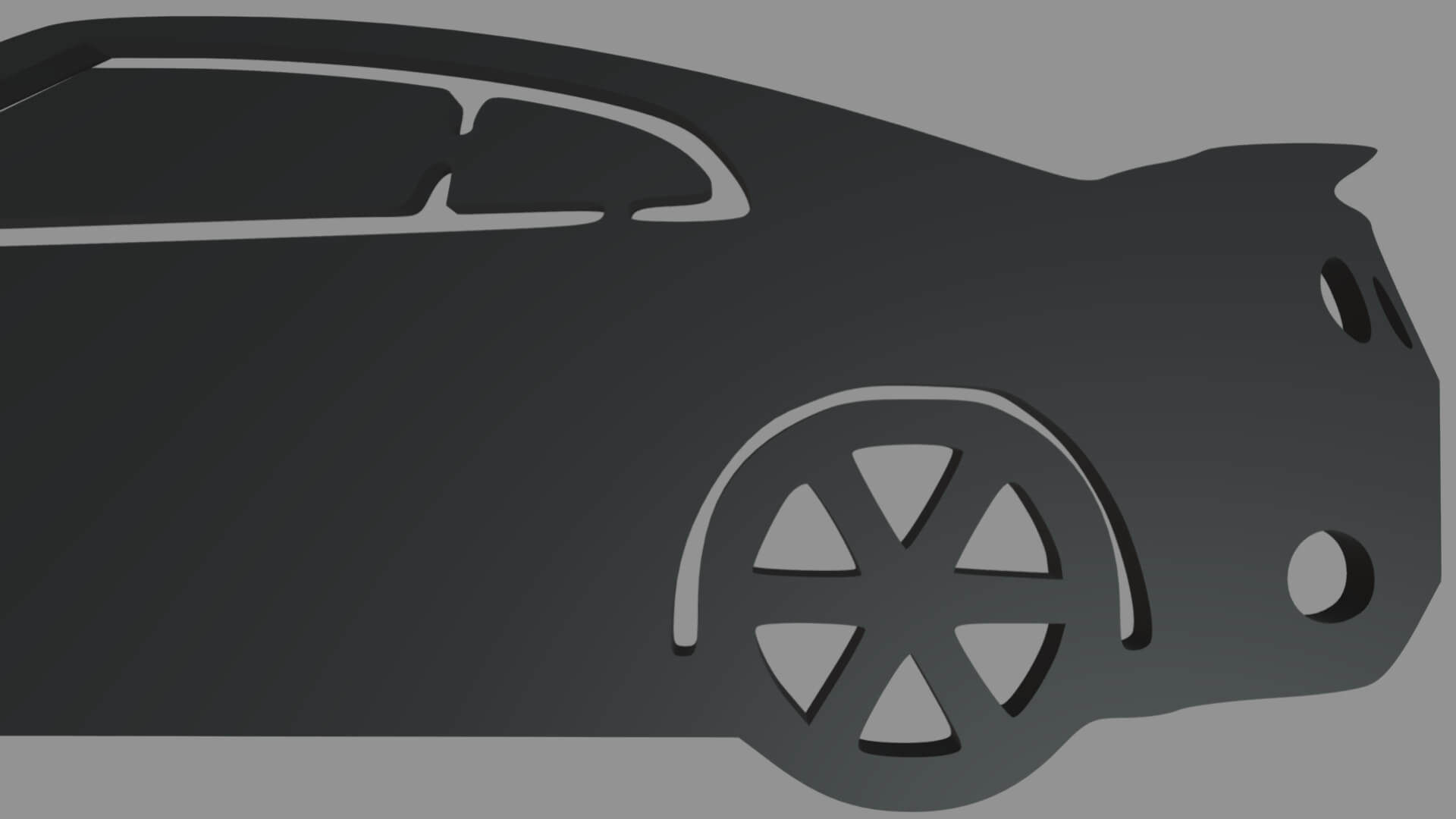 Nissan GTR Key Ring - 3D Print Model by ViperJr3D