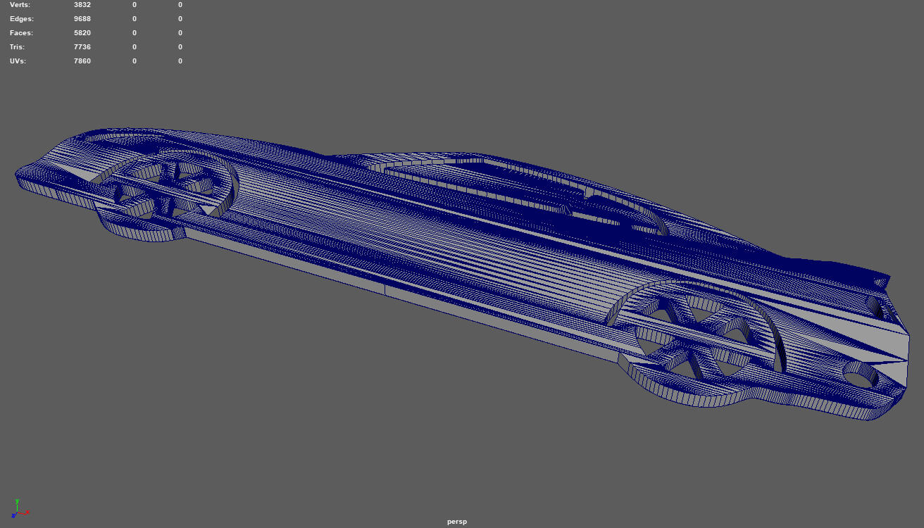 Nissan GTR Key Ring - 3D Print Model by ViperJr3D