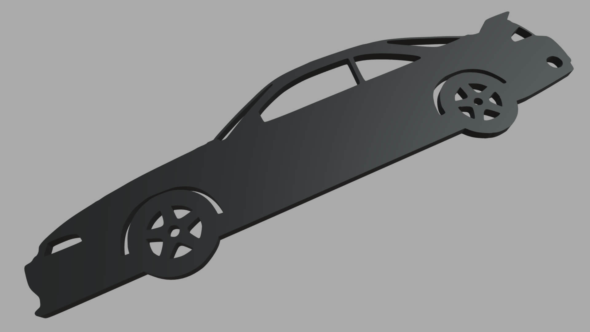 Nissan Silvia S14 Veilside Coupe 1995 Key Ring - 3D Print Model by ...