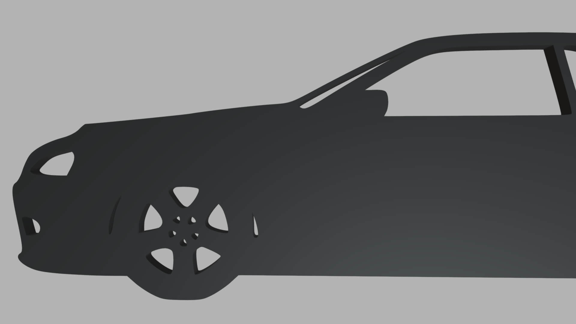 Nissan Skyline GTR R34 Key Ring - 3D Print Model by ViperJr3D