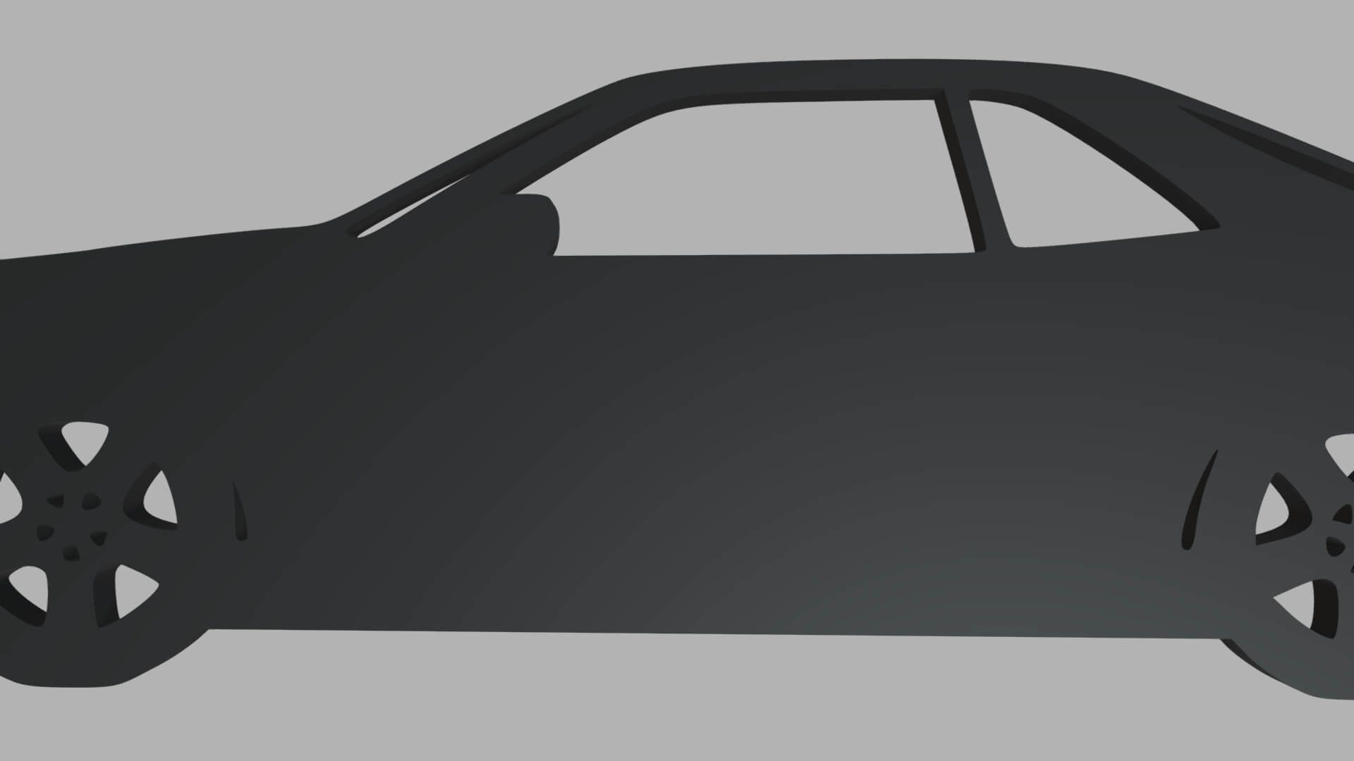 Nissan Skyline GTR R34 Key Ring - 3D Print Model by ViperJr3D