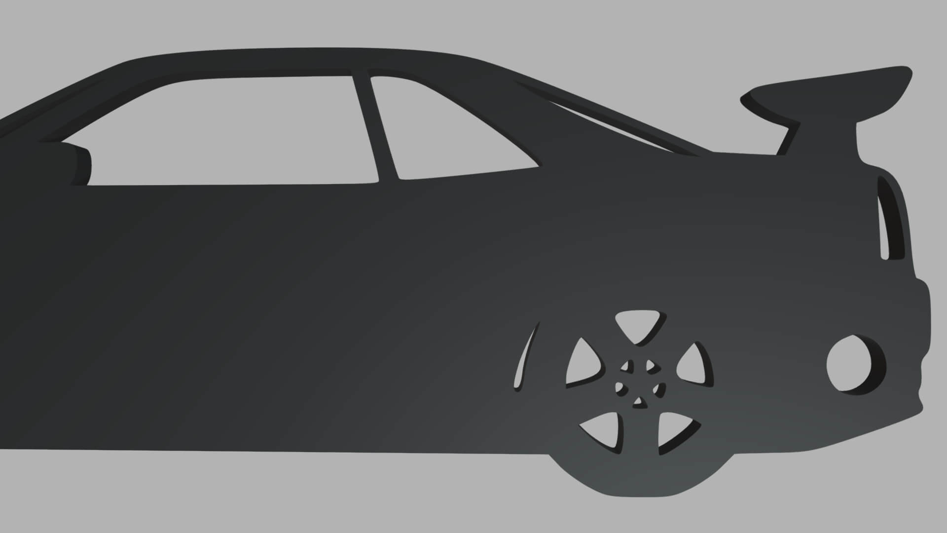 Nissan Skyline GTR R34 Key Ring - 3D Print Model by ViperJr3D