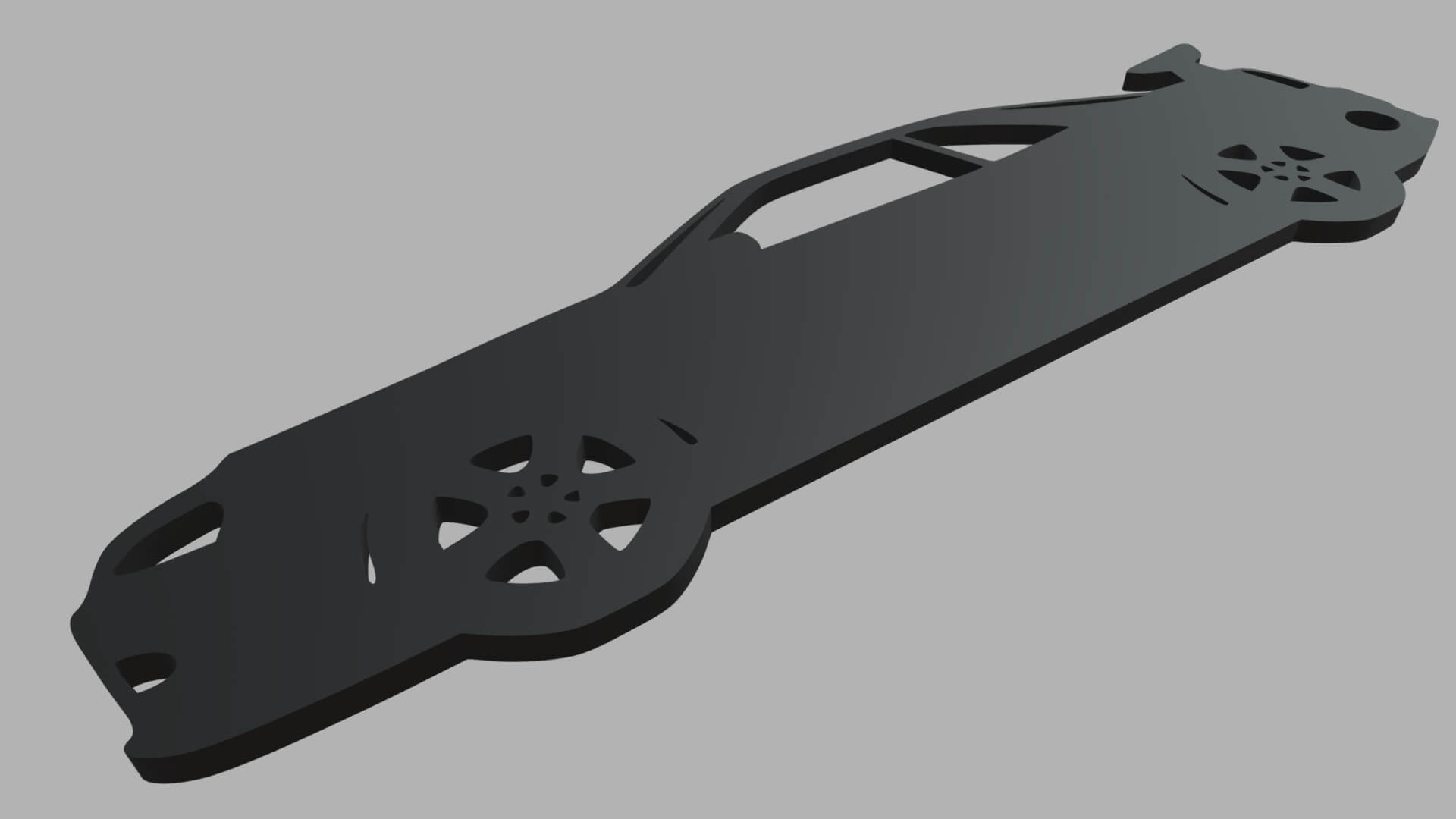 Nissan Skyline GTR R34 Key Ring - 3D Print Model by ViperJr3D