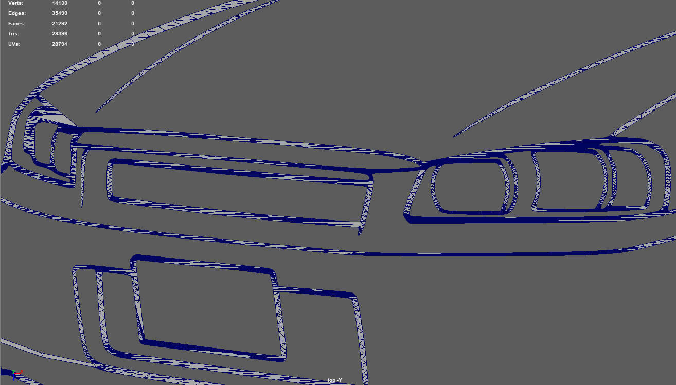 Nissan Skyline GTR R34 Wall Silhouette - 3D Print Model by ViperJr3D