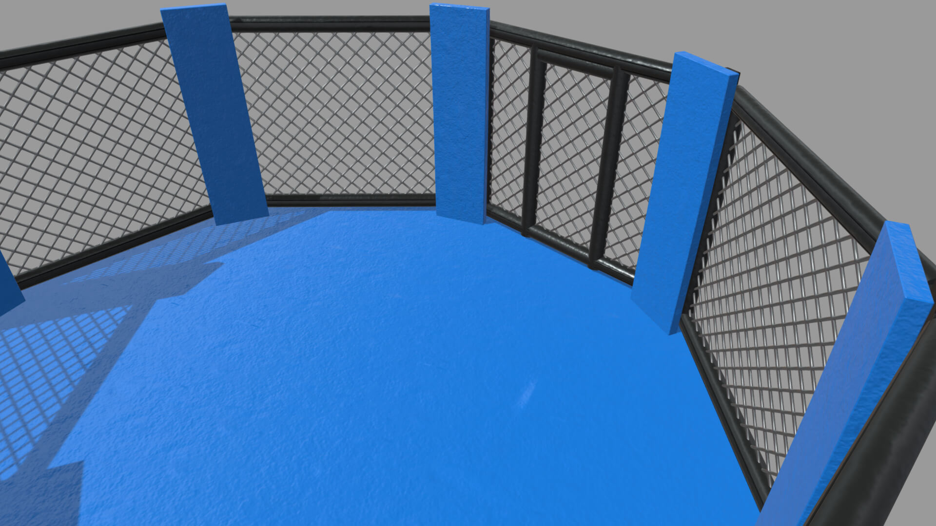 Octagon MMA Cage - 3D Model by ViperJr3D