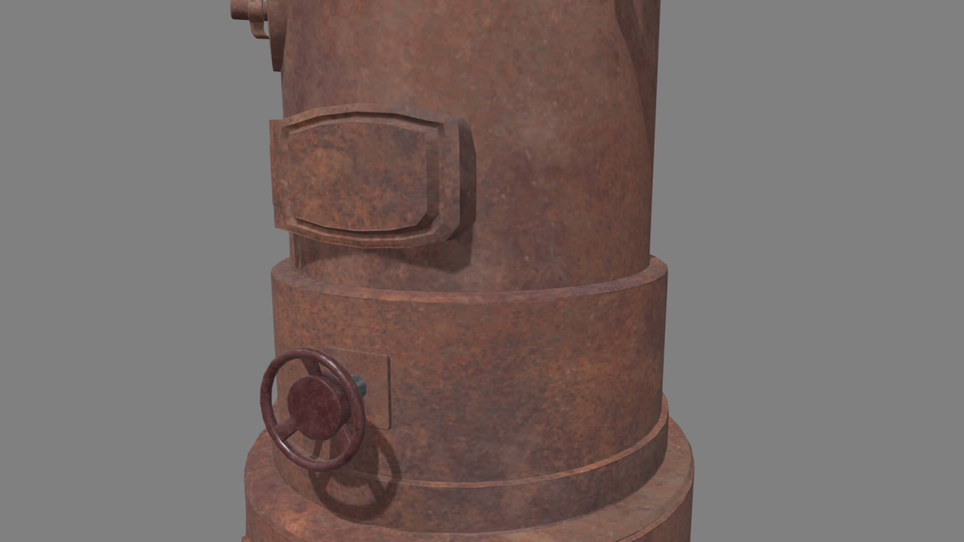 Old Boiler 01 - 3D Model by ViperJr3D