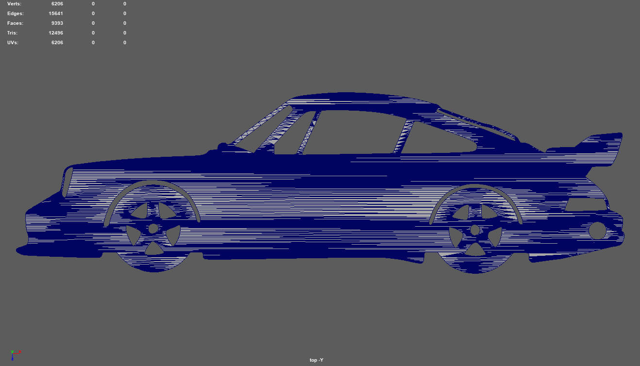 Porsche 911 964 Turbo Veilside Coupe 1993 Key Ring - 3D Print Model by ...