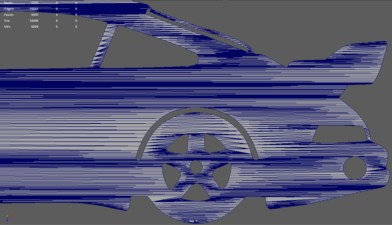 Porsche 911 964 Turbo Veilside Coupe 1993 Key Ring - 3D Print Model by ...