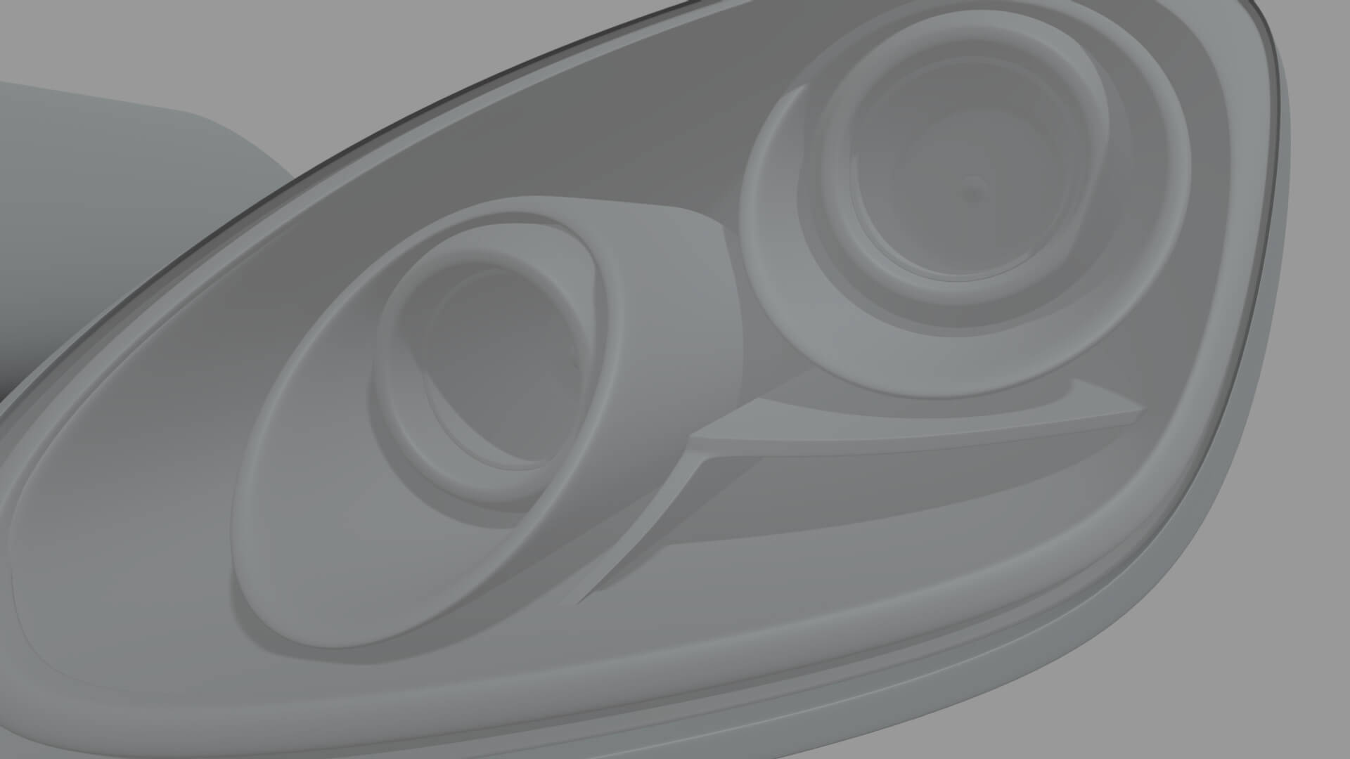 Porsche Headlights - 3D Model by ViperJr3D