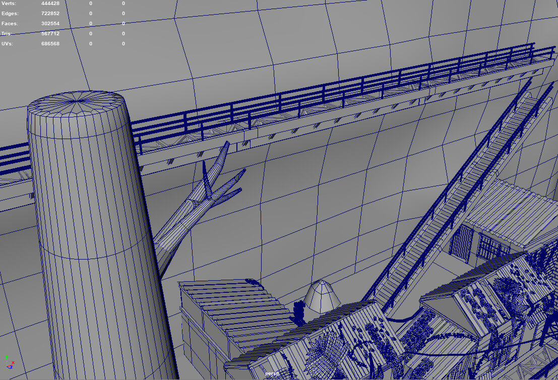 Port Cartoon - 3D Model by ViperJr3D