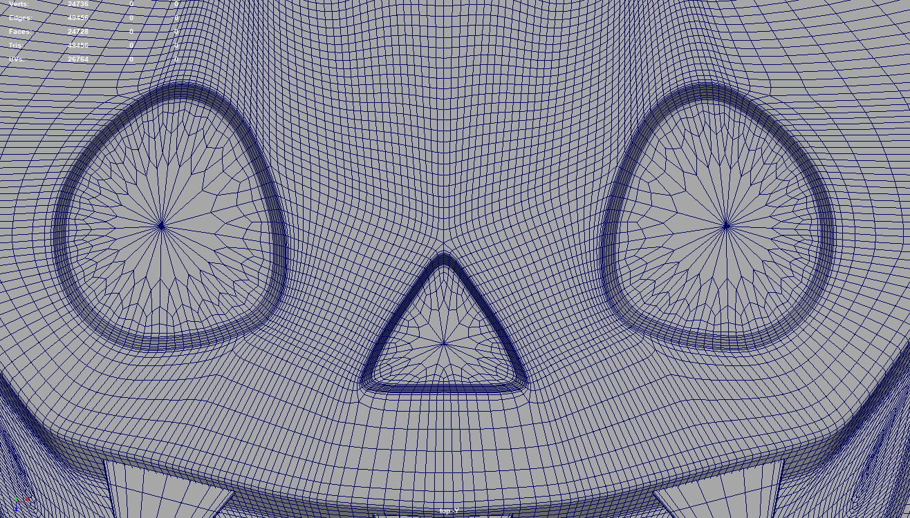 Pumpkin Candy 02 - 3D Model by ViperJr3D