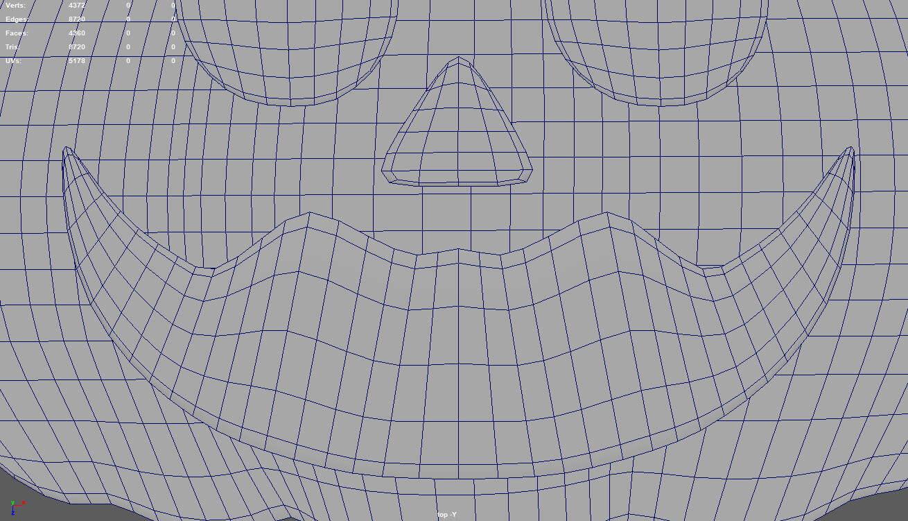 Pumpkin Candy 04 - 3D Model by ViperJr3D