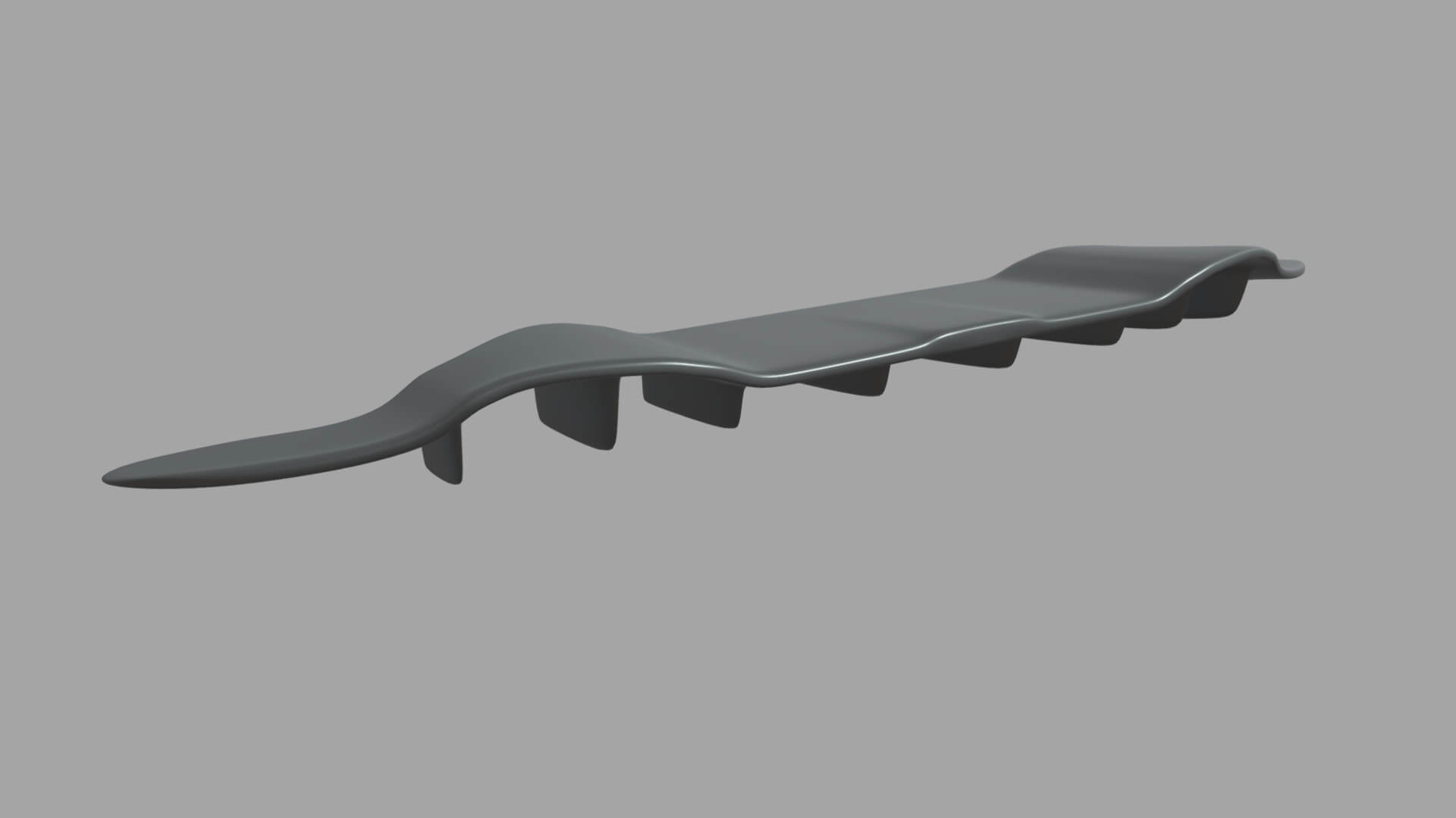 Rear Bumper 02 - 3D Model by ViperJr3D