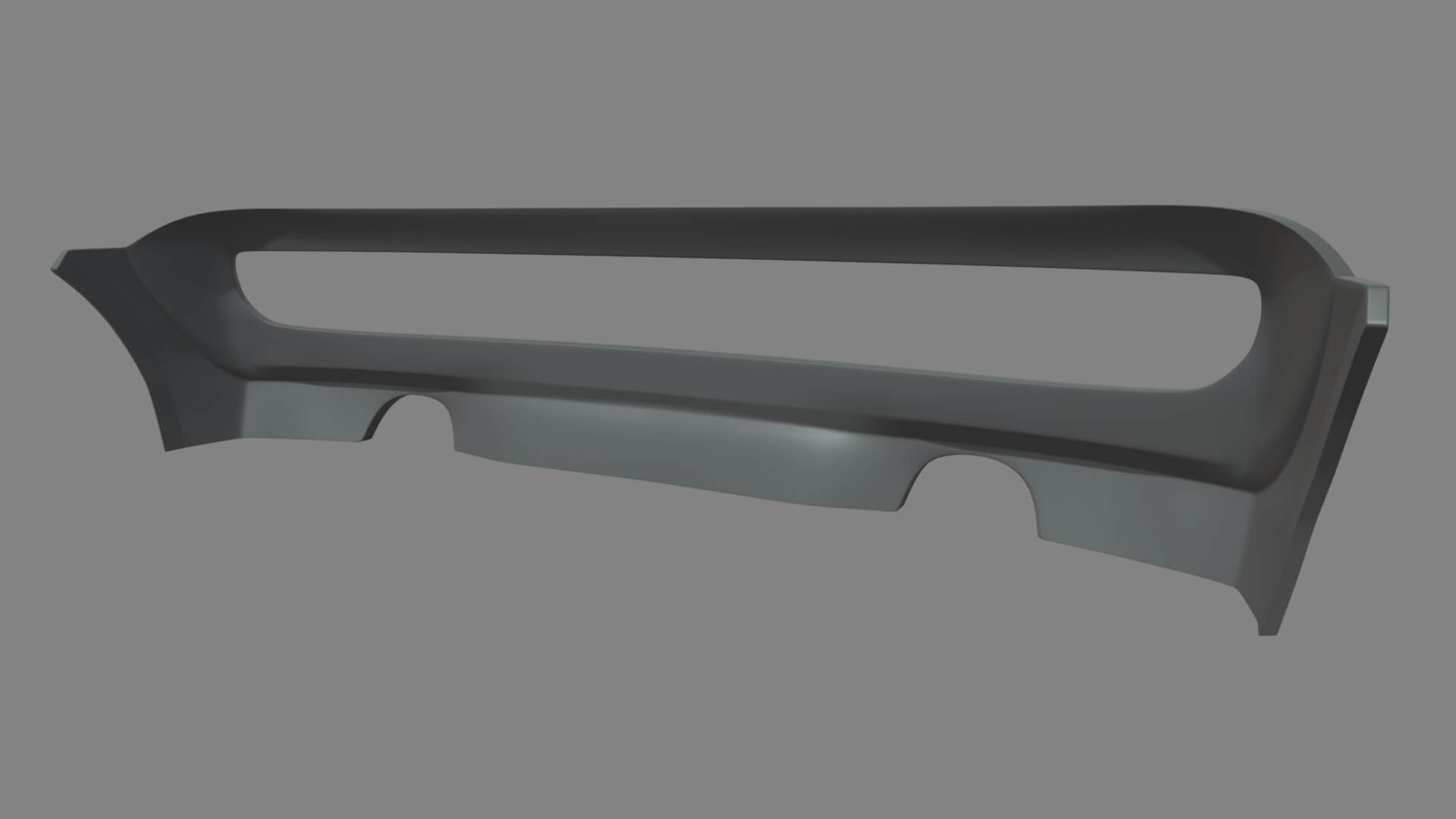 Rear Bumper Custom 01 - 3D Model by ViperJr3D