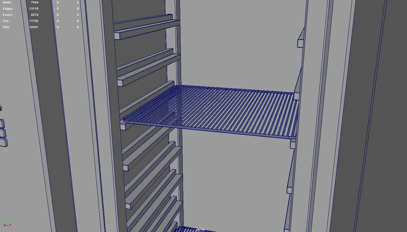 Refrigerator - 3D Model by ViperJr3D