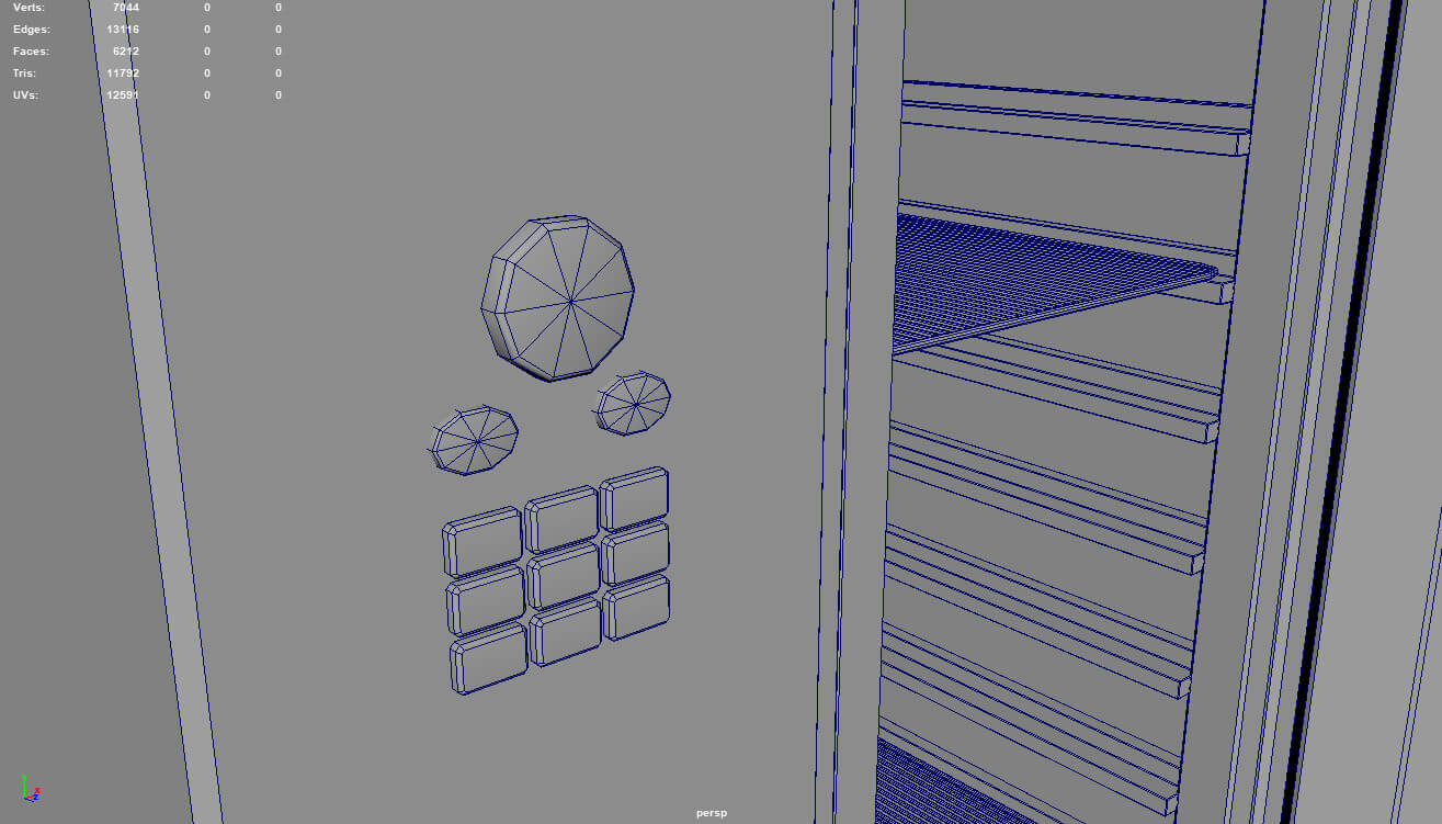 Refrigerator - 3D Model by ViperJr3D