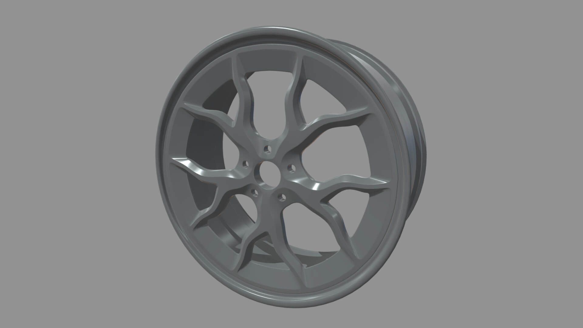 Rim Car Custom 01 - 3D Print Model by ViperJr3D