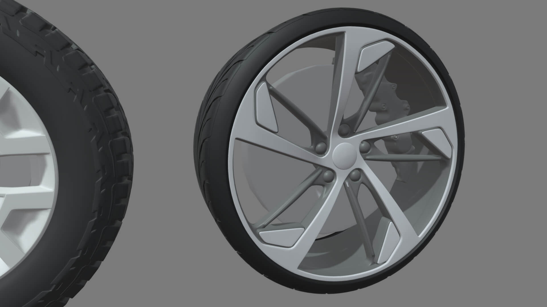 Rim Wheels Pack 01 - 3D Model by ViperJr3D