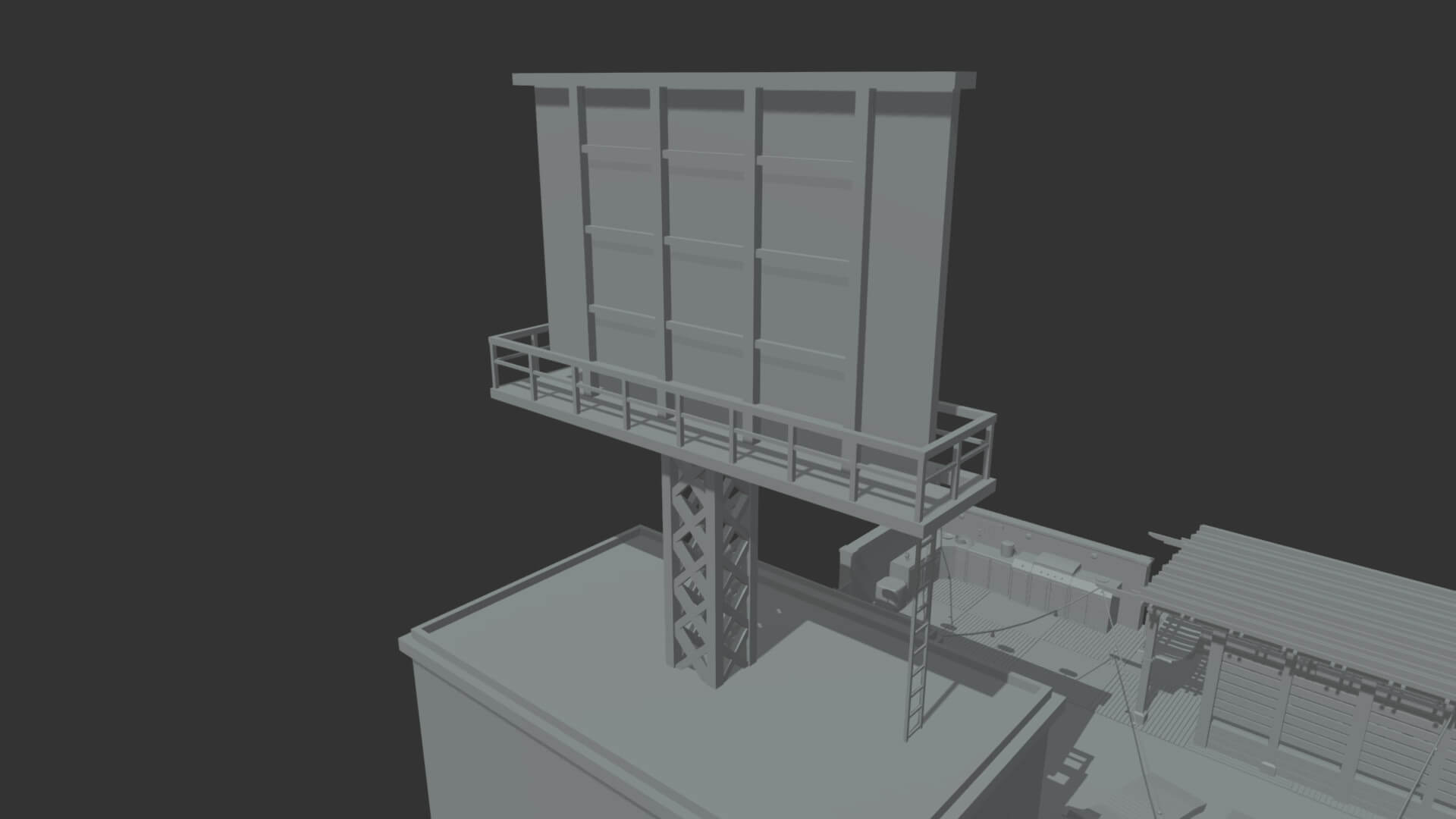 Roof Top Terrace - 3D Model by ViperJr3D