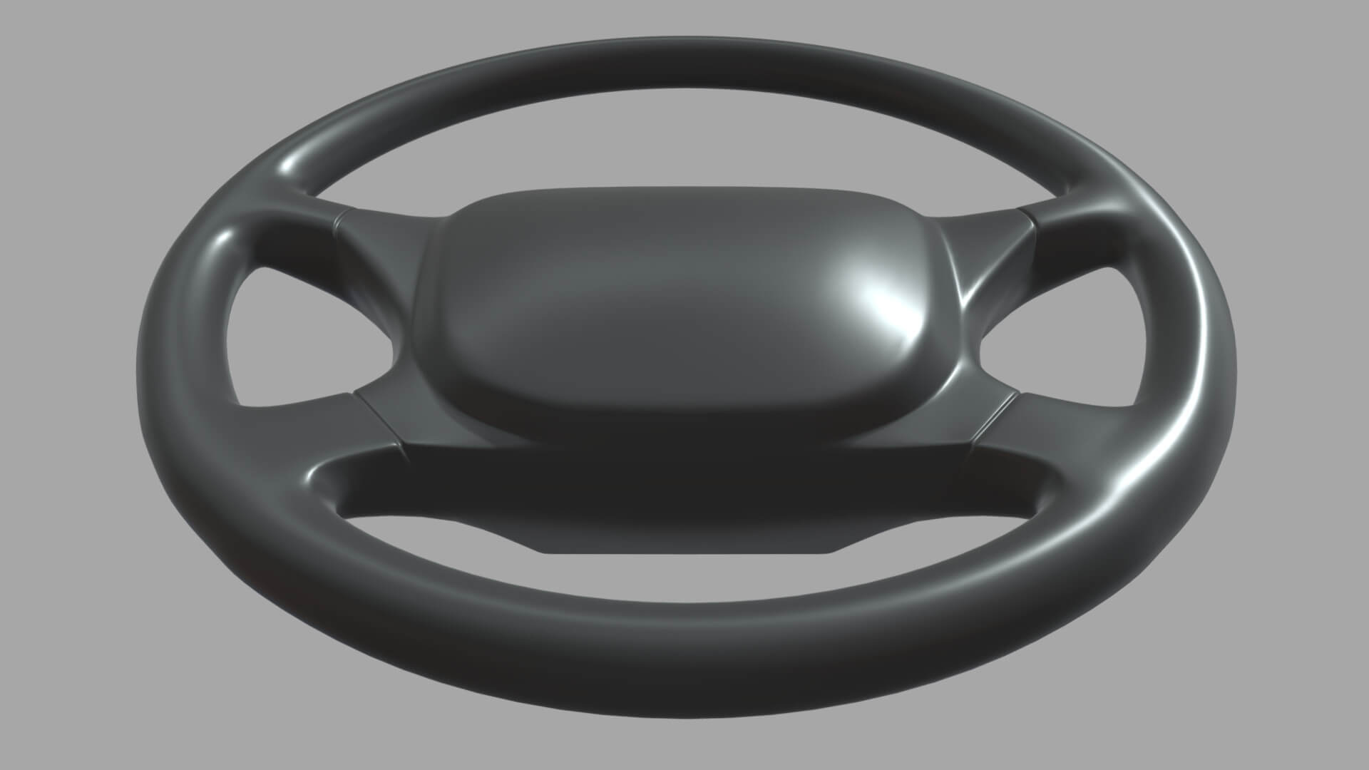 Steering Wheel Car 03 - 3D Print Model by ViperJr3D