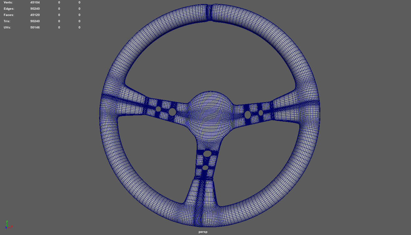 Steering Wheel Rally Car - 3D Model by ViperJr3D